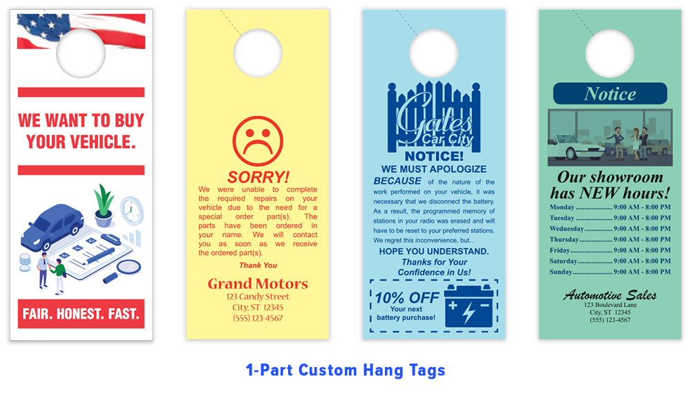 [CUSTOM] Hang Tags